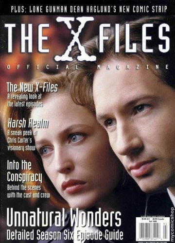 The X-Files Official Magazine, Fall 1999: Unnatural Wonders (cover a ...