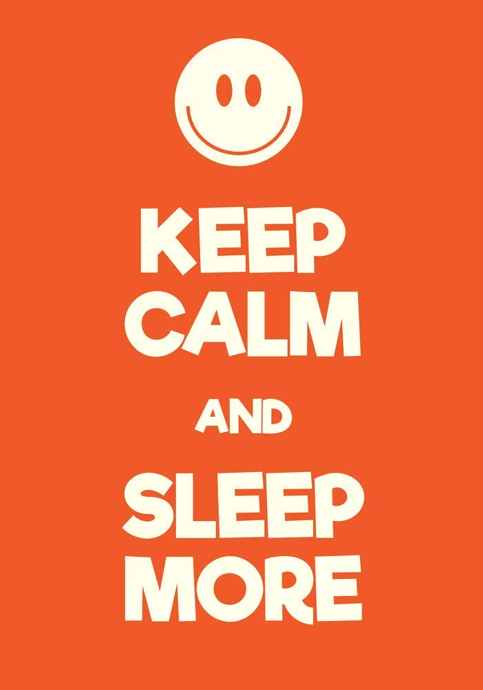 keep calm and sleep more |Motivational Poster|Inspirational Poster|Gym ...