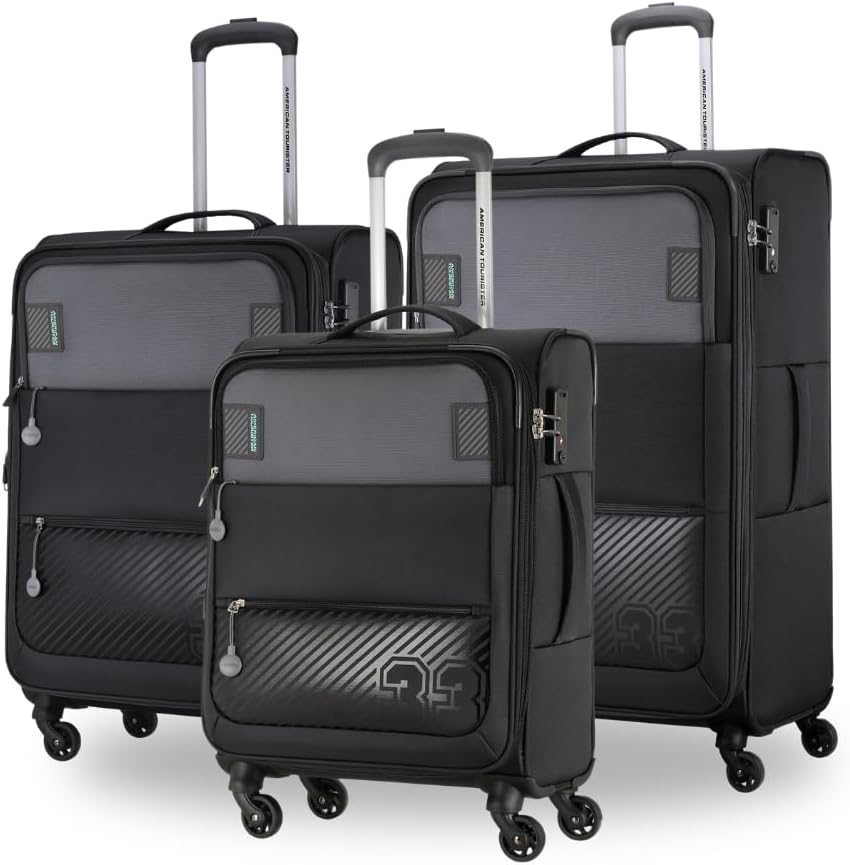 American Tourister Majoris Soft Luggage Trolley Bag 3 pcs set Luggage ...