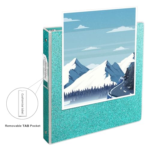 Snapklik.com : 3 Rings Binder For School Supplies, 1 Inch Round Rings ...