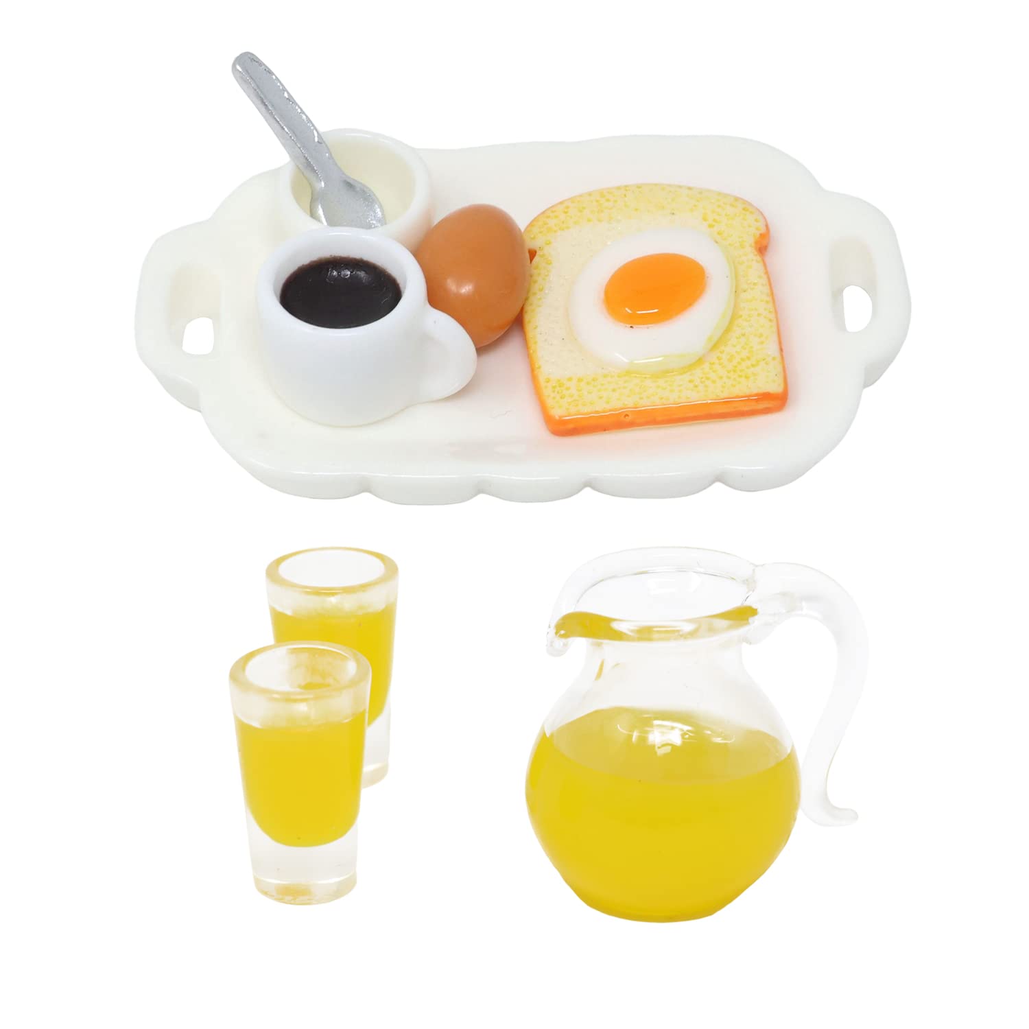 Amazon.com: Honbay 9PCS Plastic Mini Fake Food Model Miniature ...