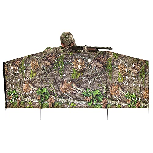 Ameristep 4-Spur Ground 3D Leafy Die-Cut Camo Ultra-Compact Easy-Setup ...