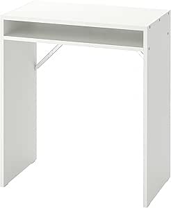 Amazon.com: Ikea TORALD desk with shelf unit, 65x40 cm, white : Home ...