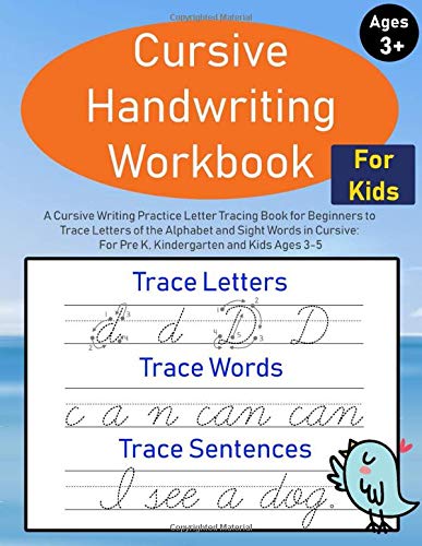 Cursive Handwriting Workbook For Kids A Cursive Writing Practice Letter | Desertcart Australia