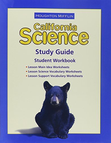 Houghton Mifflin Science California: Study Guide Consumable Level 4 (2007-05-03): unknown author ...