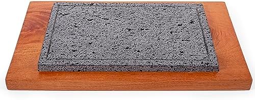 Amazon.com: FESTMEX Authentic Mexican Cooking Stone for Steak with ...