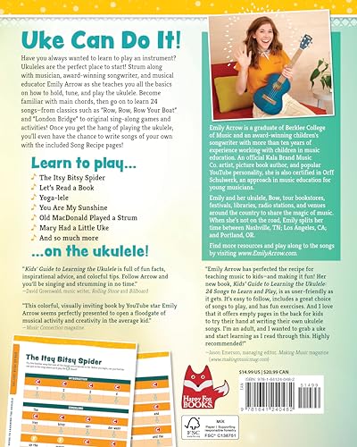 Snapklik.com : Kids Guide To Learning The Ukulele: 24 Songs To Learn ...