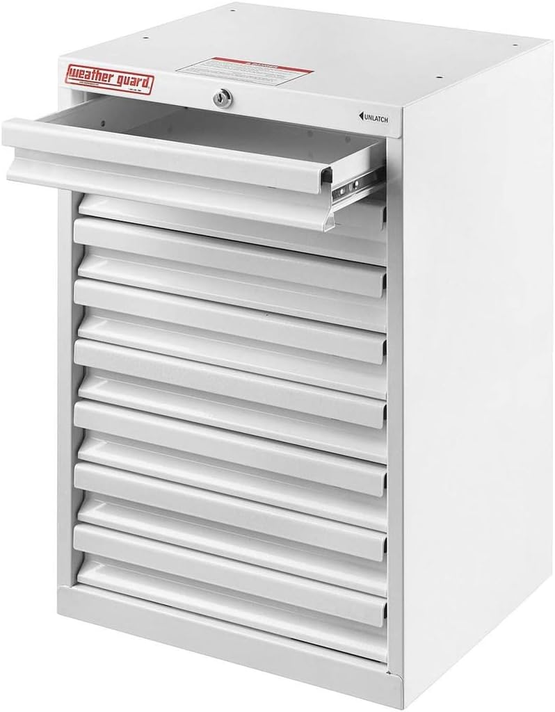 Amazon.com: Weather Guard 9928302 8 Drawer Tall Cabinet : Tools & Home ...