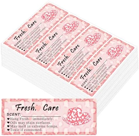 Amazon.com : Car Freshiess Insert Cards Freshies Scent Label 4”x6”Care ...
