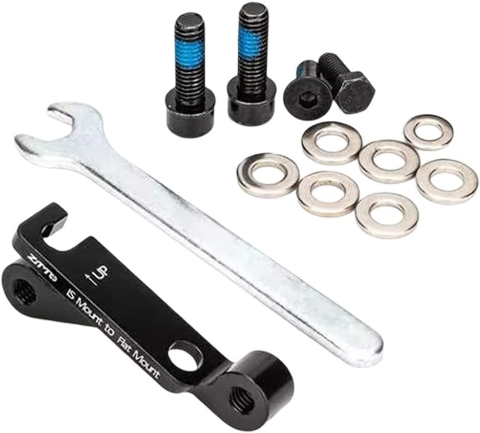 Amazon.com : for ZTTO MTB Post mount to Flat Mount Disc Brake Adapter ...
