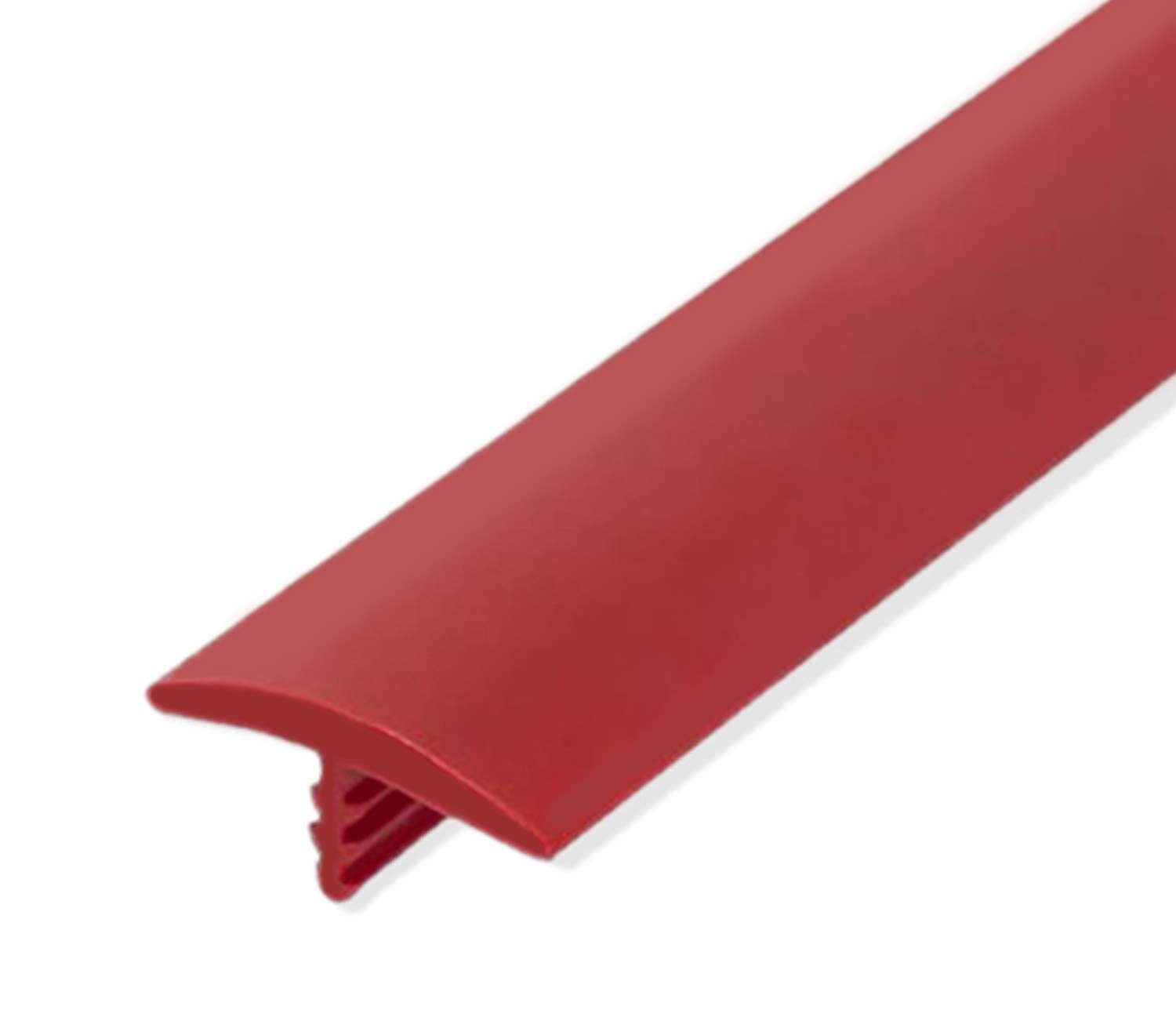 Amazon.com: Edge Supply Plastic T Molding 3/4 inch X 25 ft Roll Red T ...