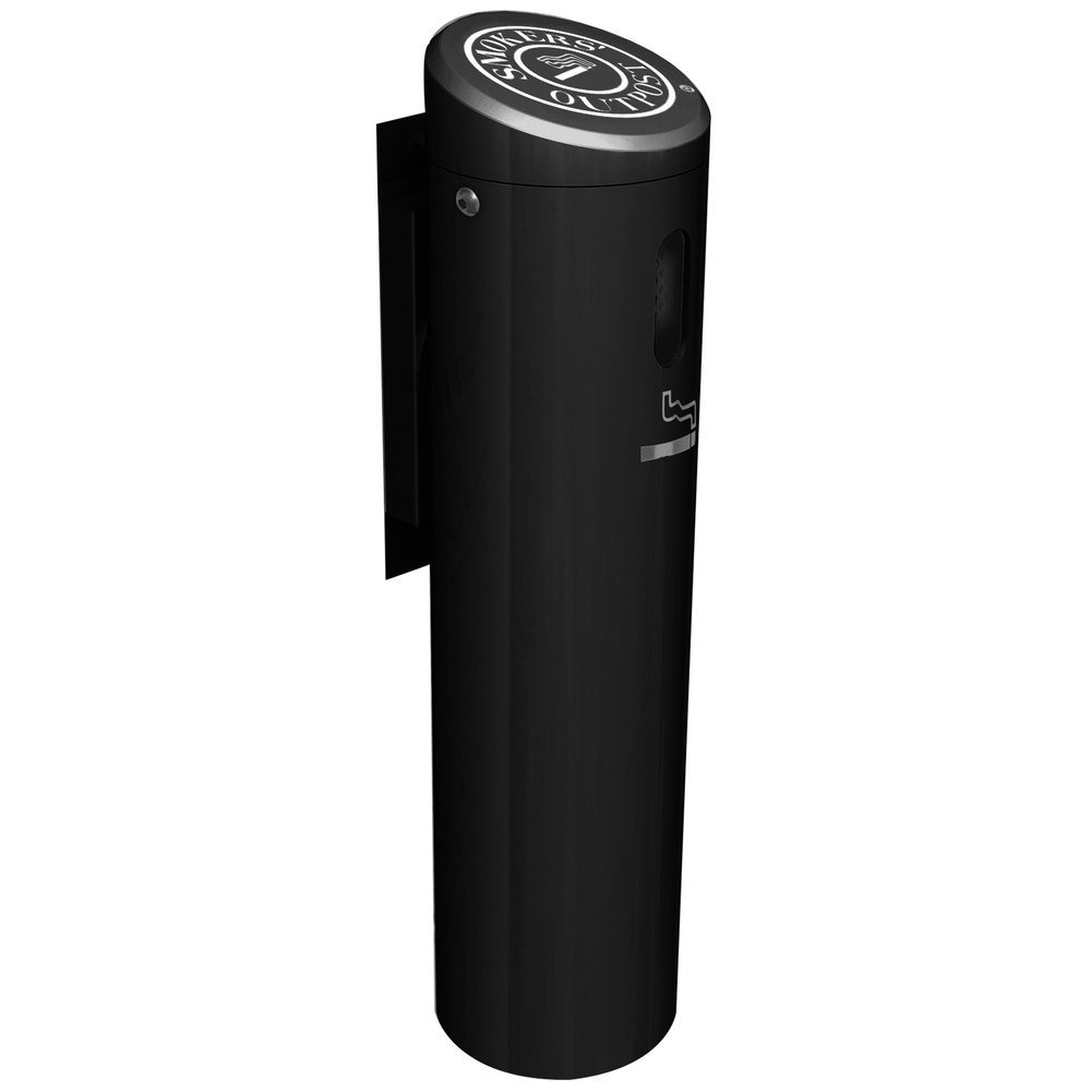 Amazon.com: Commercial Zone 712101 Smokers' Outpost Black Wall-Mounted ...
