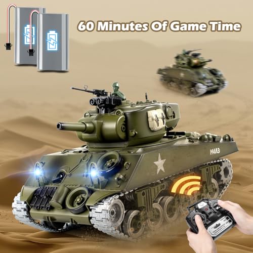 1:18 US M4A3 Sherman RC Model Tank - Scale Model Kits Online Store