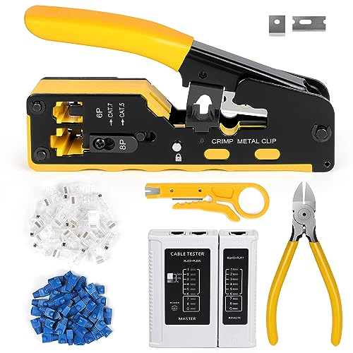 Top 10 Best Rj45 Crimping Tool Kit : Reviews & Buying Guide - Katynel