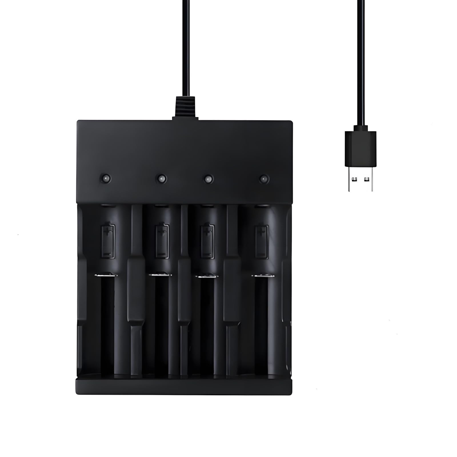 Amazon.com: Menky Intelligent USB Four Slot Lithium Battery 3.7V ...