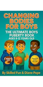 Amazon.com: Changing Body Book for Boys: Puberty Book for Boys 8-12 ...