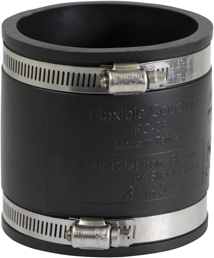 Amazon.com: NDS 3P05 PVC S&D Coupling, 3-Inch, Hub X Hub Connection ...