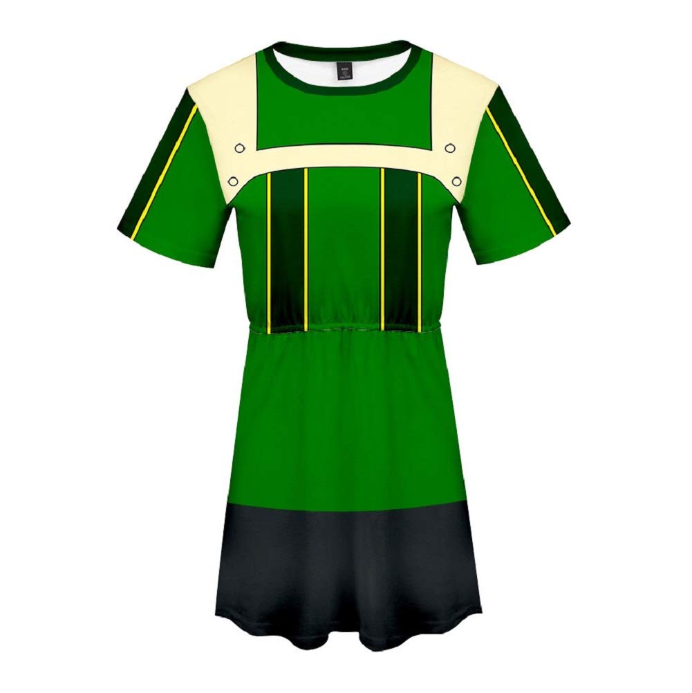 Buy Boku No Hero My Hero Academia Skirt Izuku Midoriya Froppy All Might ...