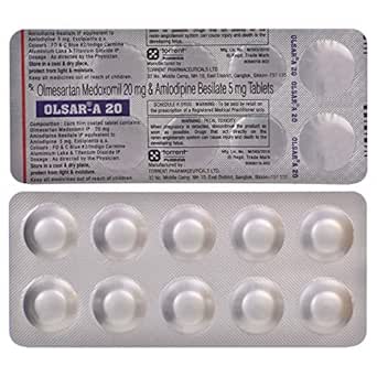 Olsar A 20 - Strip of 10 Tablets : Amazon.in: Health & Personal Care