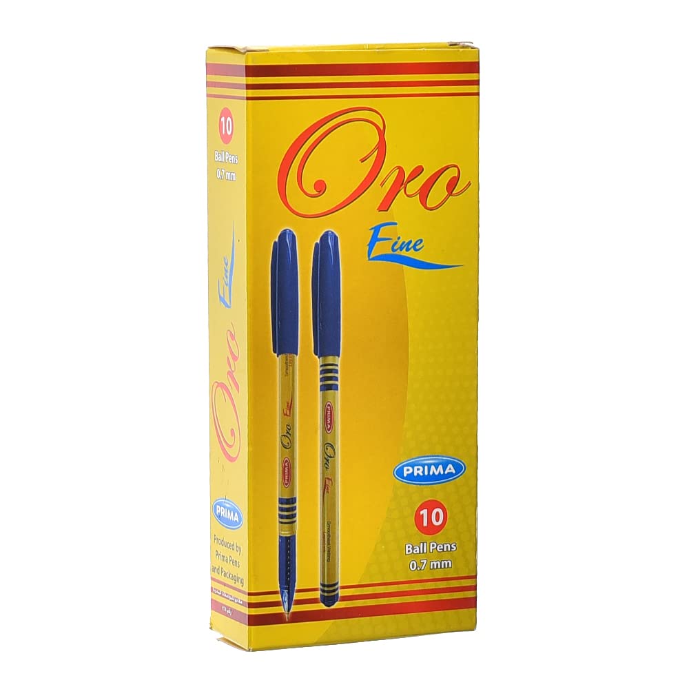 Prima Ora Ballpoint Pen Set, 10 Pieces - Blue: Buy Online at Best Price ...