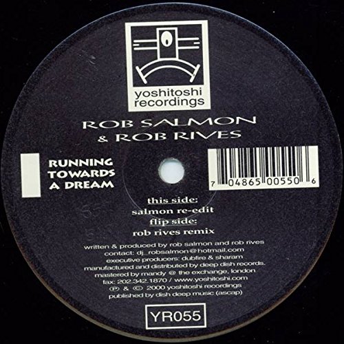 Amazon.com: ROB SALMON & ROB RIVES RUNNING TOWARDS A DREAM vinyl record ...