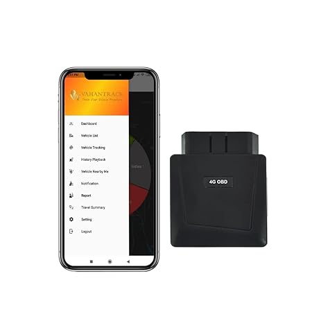 FeTaca® 4G OBD Plug & Play GPS Tracker with Full Diagnosis for Car, Truck, Bus & Any Vehicle ...