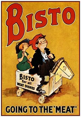 Vintage Bisto Advertising Poster A3 reprint : Action Posters: Amazon.co ...