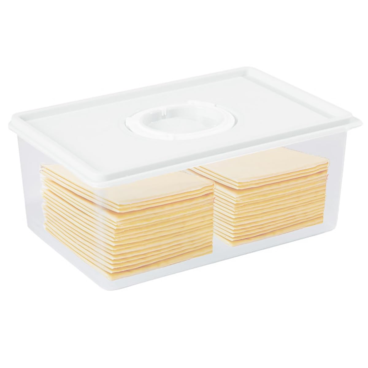 Amazon.com: Vellsenne Sliced Cheese Container with Time Recording ...