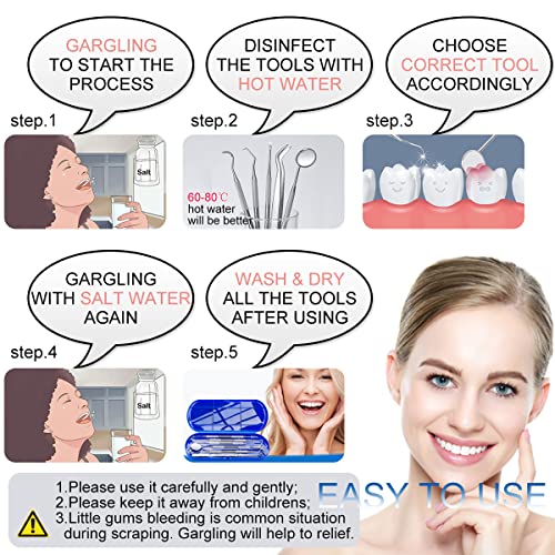 Snapklik.com : Dental Tools To Remove Plaque And Tartar, Professional ...