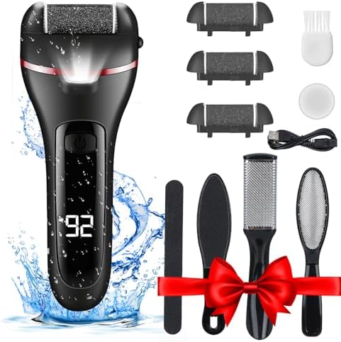 Amazon.com : Electric Foot File, Wetisedg® Rechargeable Callus Remover ...