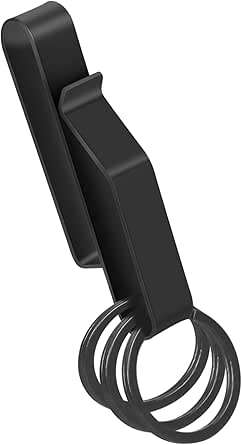 Amazon.com: 1 Pack Key Clip Belt Clip Duty Belt Key Holder Stainless ...
