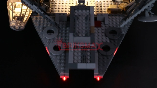 Watch BRIKSMAX Led Lighting Kit for LEGO 75257- Millennium Falcon on ...