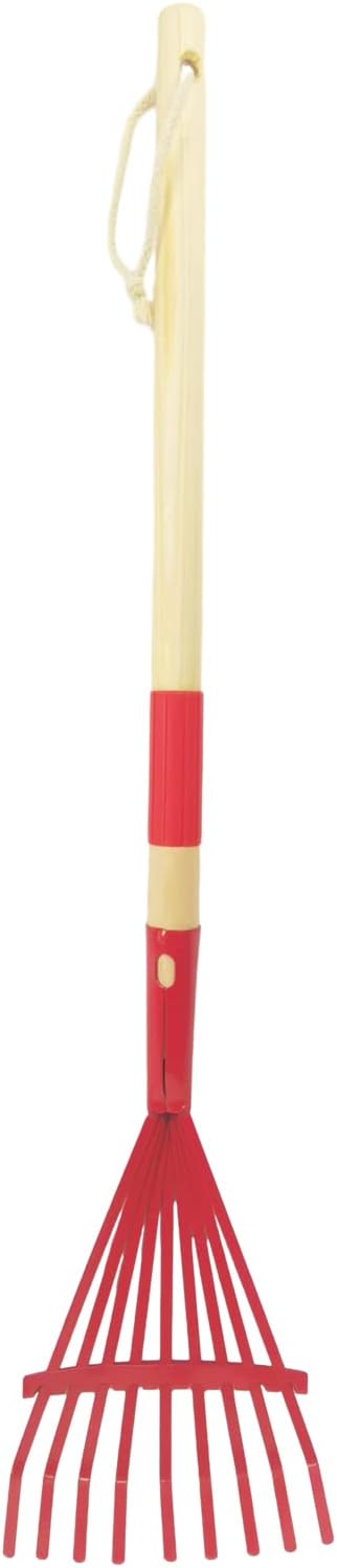 Amazon.com : Esschert Design USA KG101 Childrens Lawn Rake, Green ...