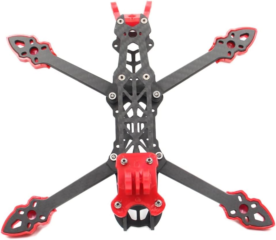 Amazon.com: HUIOP Frame, Mark4 5inch FPV Carbon Fiber Frame 225mm ...