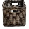 Amazon.com: The Basket Lady Tall Rectangular Wicker Storage Basket ...