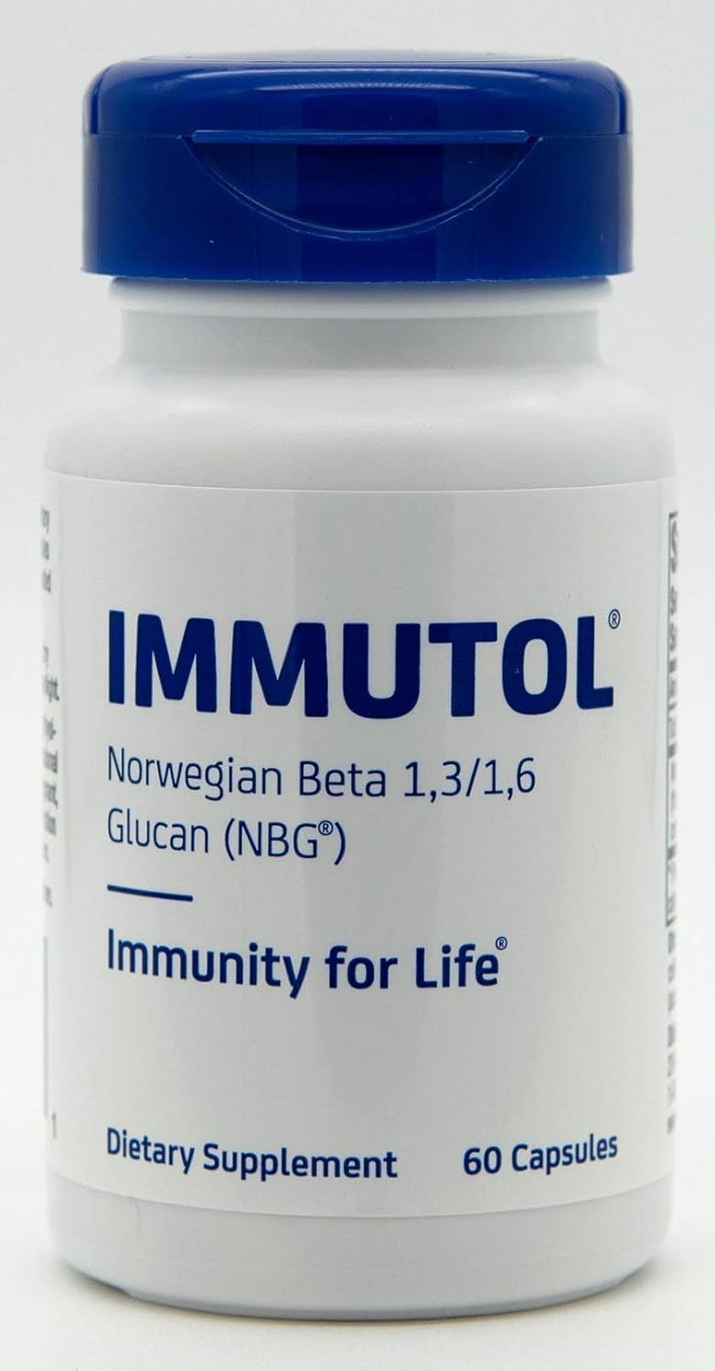 Amazon.com: IMMU-T0L (750 mg Norwegian β 1,3/1,6 Glucan Daily for ...