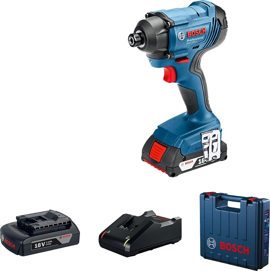 Bosch GDS 18V-200 Heavy Duty Cordless Impact Wrench, M16, Brushless ...