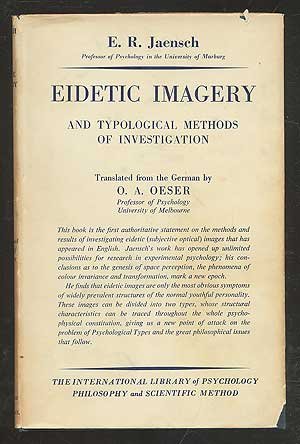 Eidetic Imagery and Typological Methods of Investigation: Their ...
