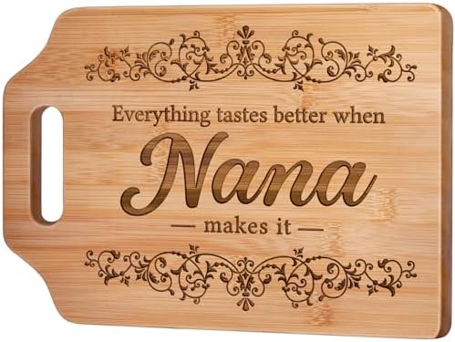 Giftasy Nanny Gifts, Nanny Birthday Gifts, Unique Handmade Engraved ...