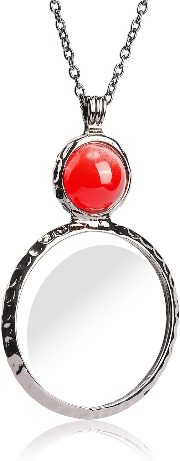 Amazon.com: Magnifying Glass Necklace,Jiulory 10x Magnifying Glass ...