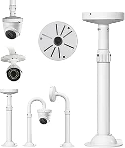 Amazon.com : COMPCCTV Security Camera Mount Bracket, Dome Camera Mount Universal Camera Wall ...