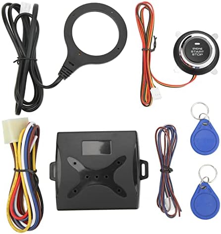Push Engine Start Button Kit - Keyless Go System Upgrade for DC12V Cars ...