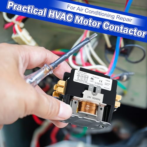 Snapklik.com : Dunkive Carrier HVAC Motor Contactor, 24V Coil AC ...