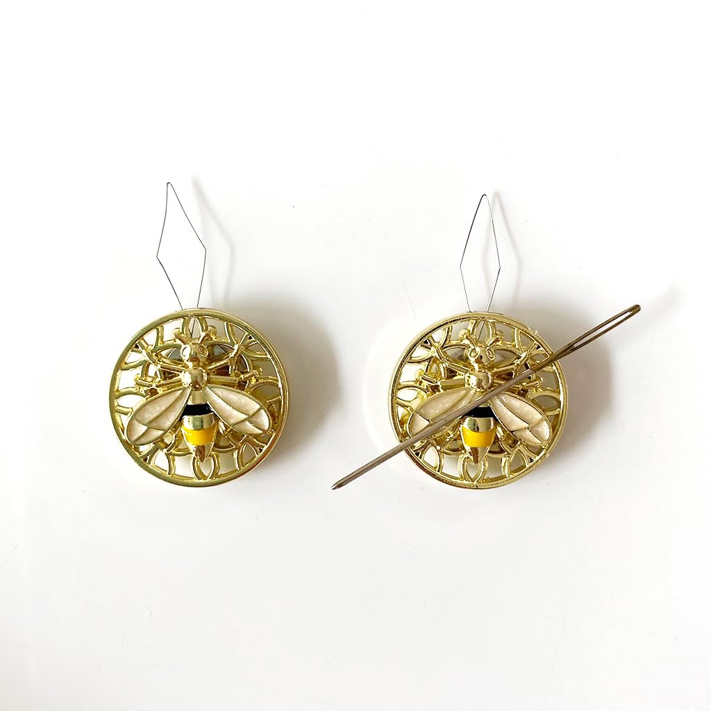 Amazon.com: 2 Pieces Bee Needle Minders, Magnetic Needle Keeper, Needle ...