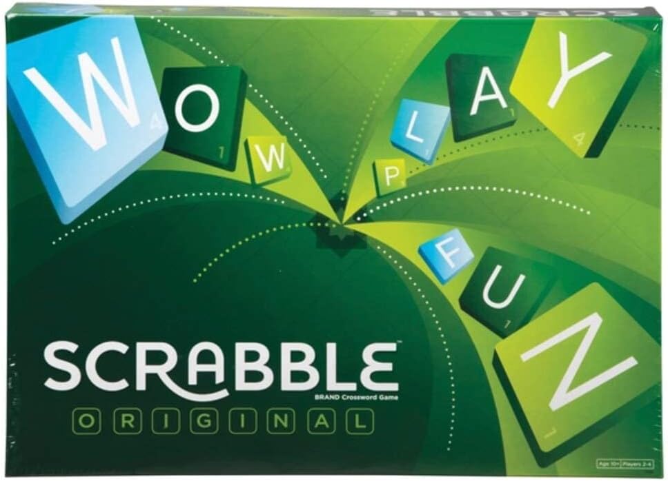 Scrabble Original Board Game by Mattel : Amazon.co.uk: Toys & Games