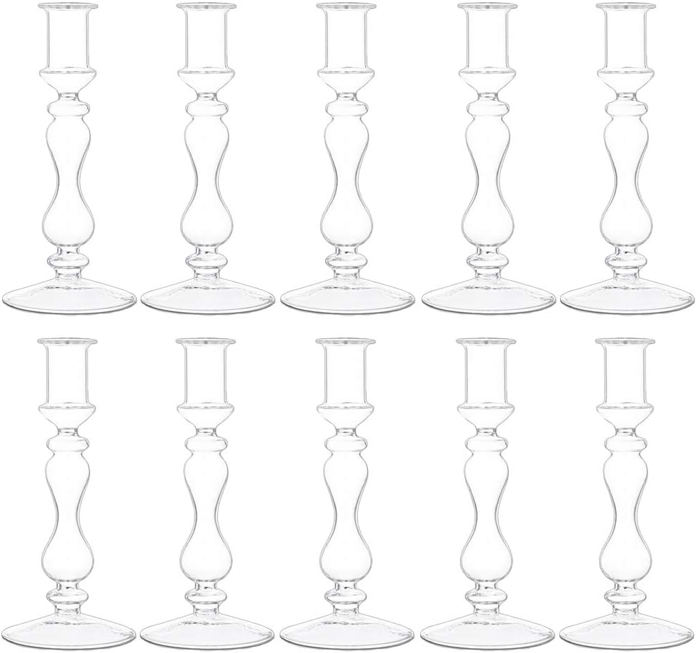 lalago LALAGO 4 pièces. Bougeoir pour Bougies en bâton, bougeoir en ...