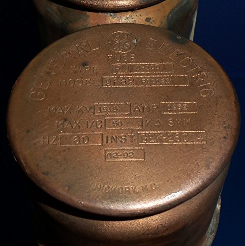 GENERAL ELECTRIC 15.5KV 125E AMP DOUBLE BARREL FUSE EJ 0-1DD / 9F62 ...