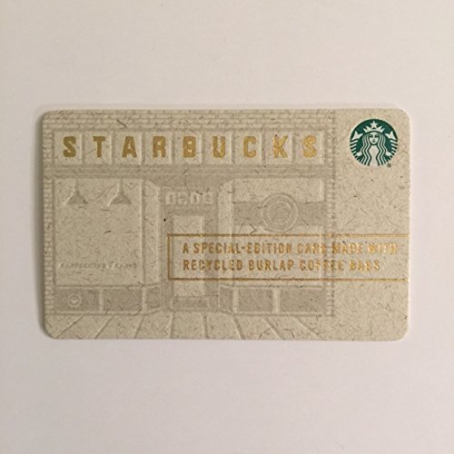 Amazon.com: Starbucks Special Edition Recycled Burlap Collectible Gift ...