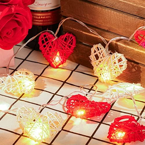 Amazon.com: Valentine's Day Heart Shape Light Valentine's Day Vintage ...