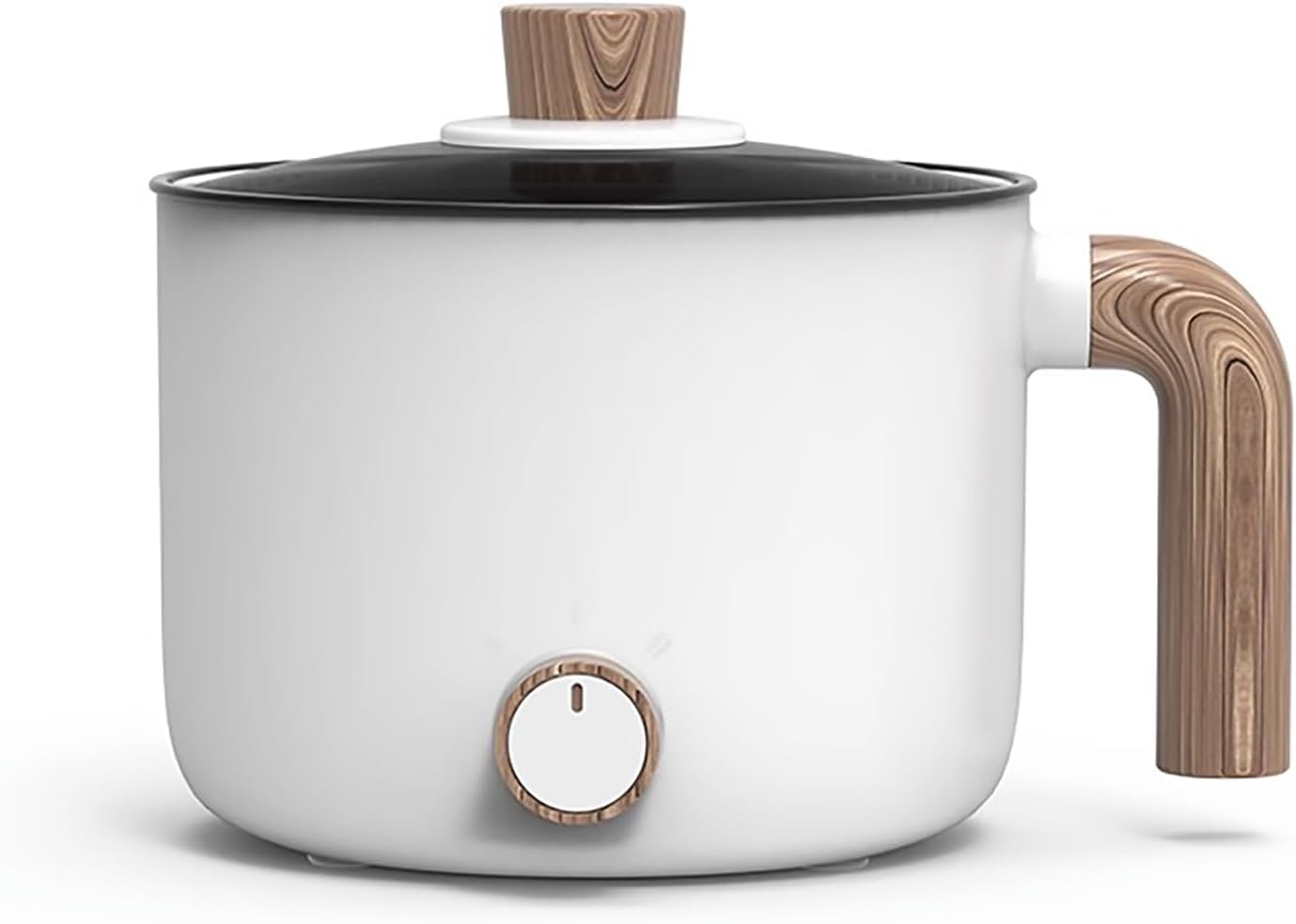 Hot Pot Electric, 1.5L Rapid Noodles Cooker, Portable Nonstick Mini ...